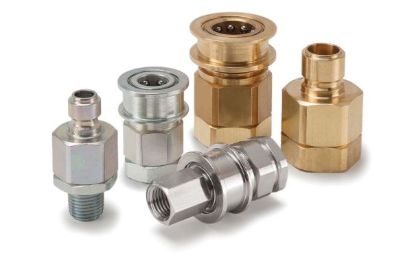 ¿Cuáles son los tipos de acoples rápidos hidráulicos?